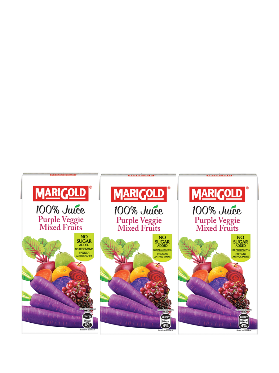 MARIGOLD 100% JUICE MIX SUMMER F&V 3X200ML – Village Grocer - Paradigm ...