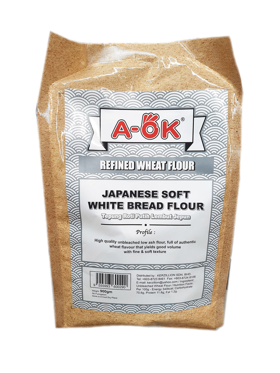 A-OK JAPANESE SOFT WHITE BREAD FLOUR 900G – Village Grocer - Paradigm ...