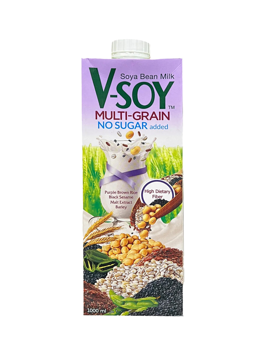 V-SOY MULTIGRAIN NO SUGAR ADDED UHT 1L – Village Grocer - Paradigm Mall ...