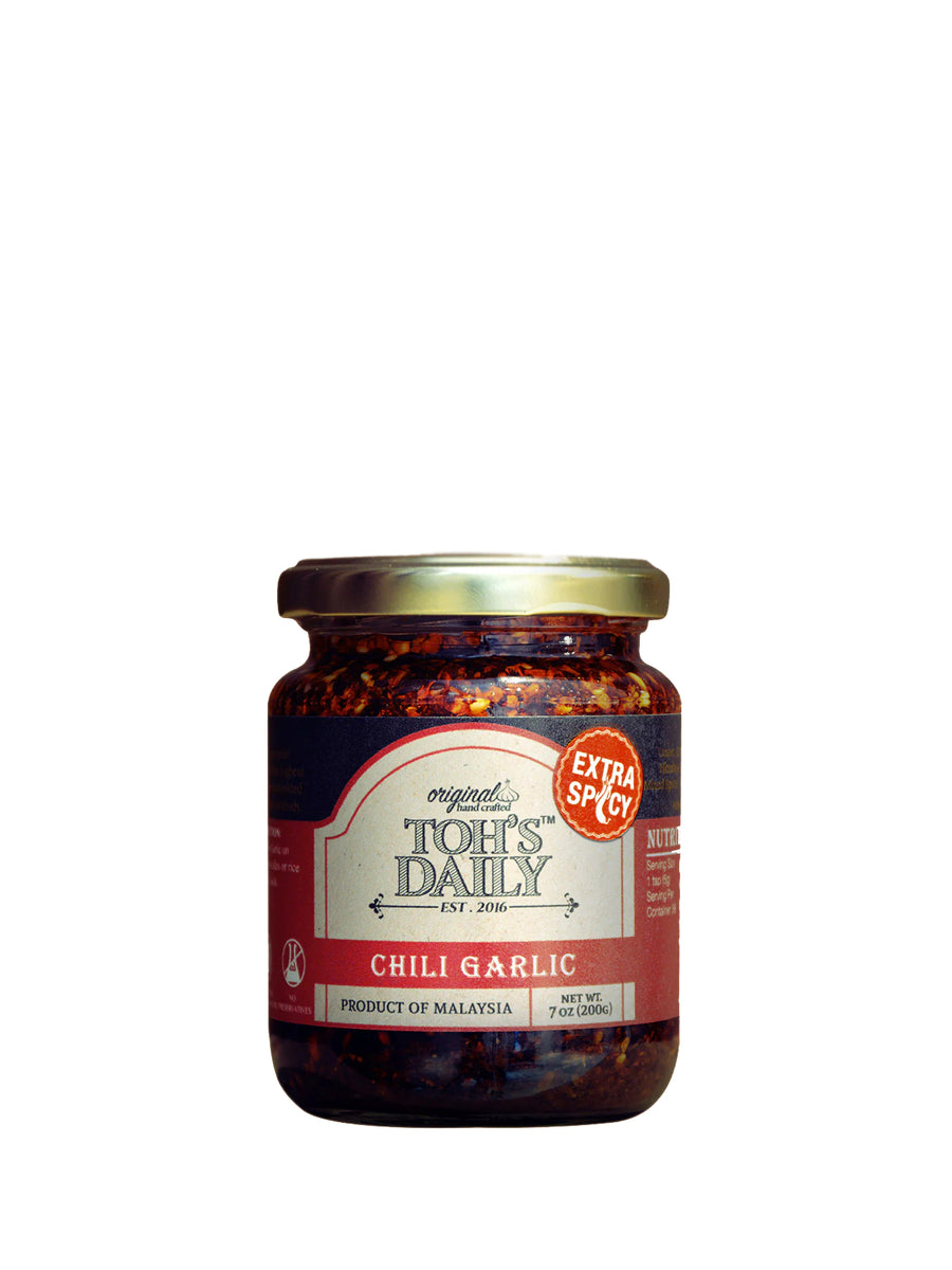 TOH'S DAILY CHILI GARLIC-EXTRA SPICY 200G – Village Grocer - Paradigm ...