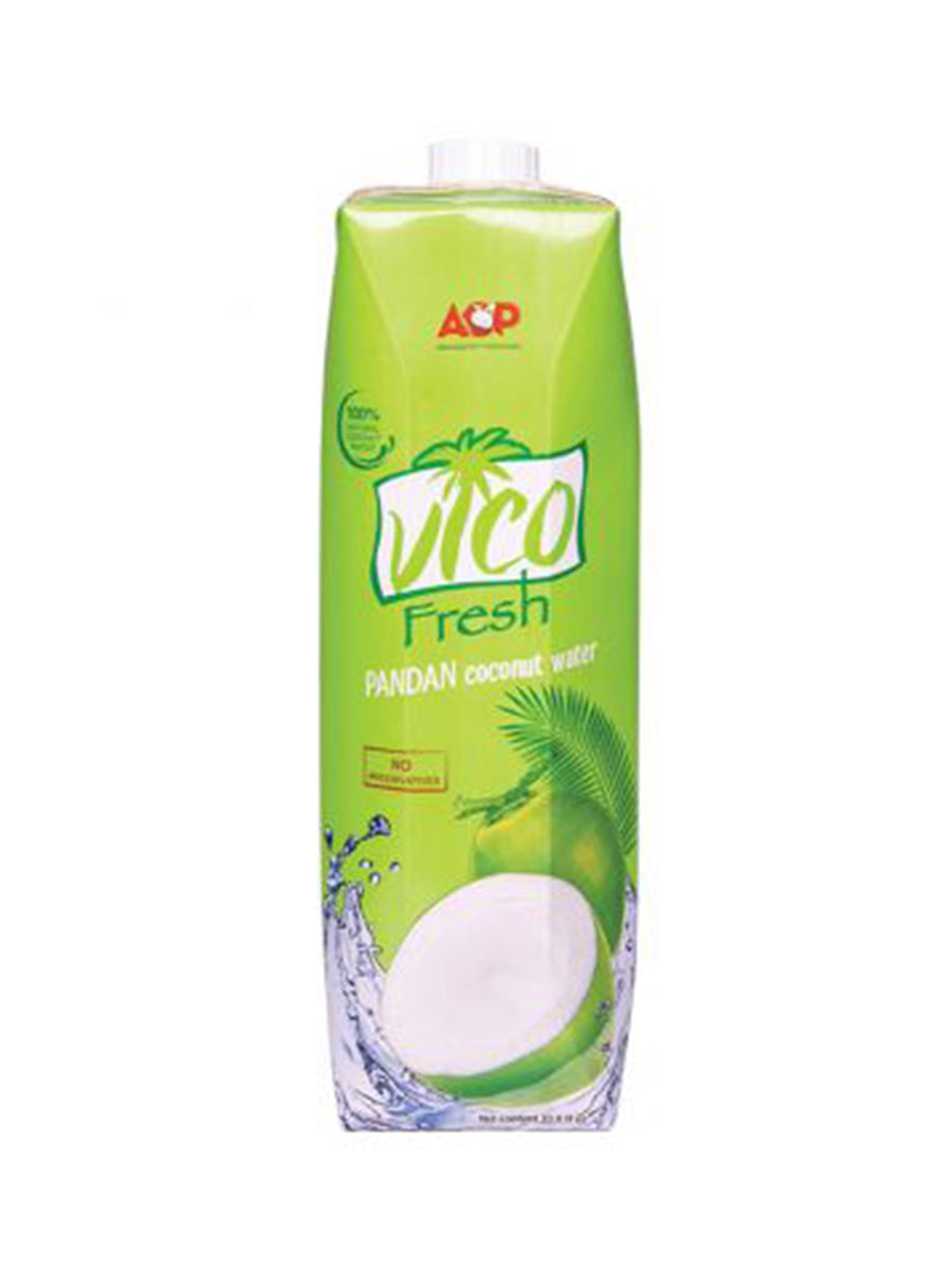 VICO PANDAN FLAVOR COCONUT WATER 1L – Village Grocer - Paradigm Mall ...
