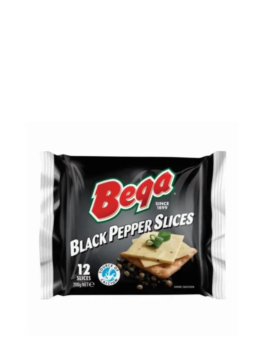 BEGA BLACK PEPPER CHEDDAR CHEESE 200G – Village Grocer - Paradigm Mall ...