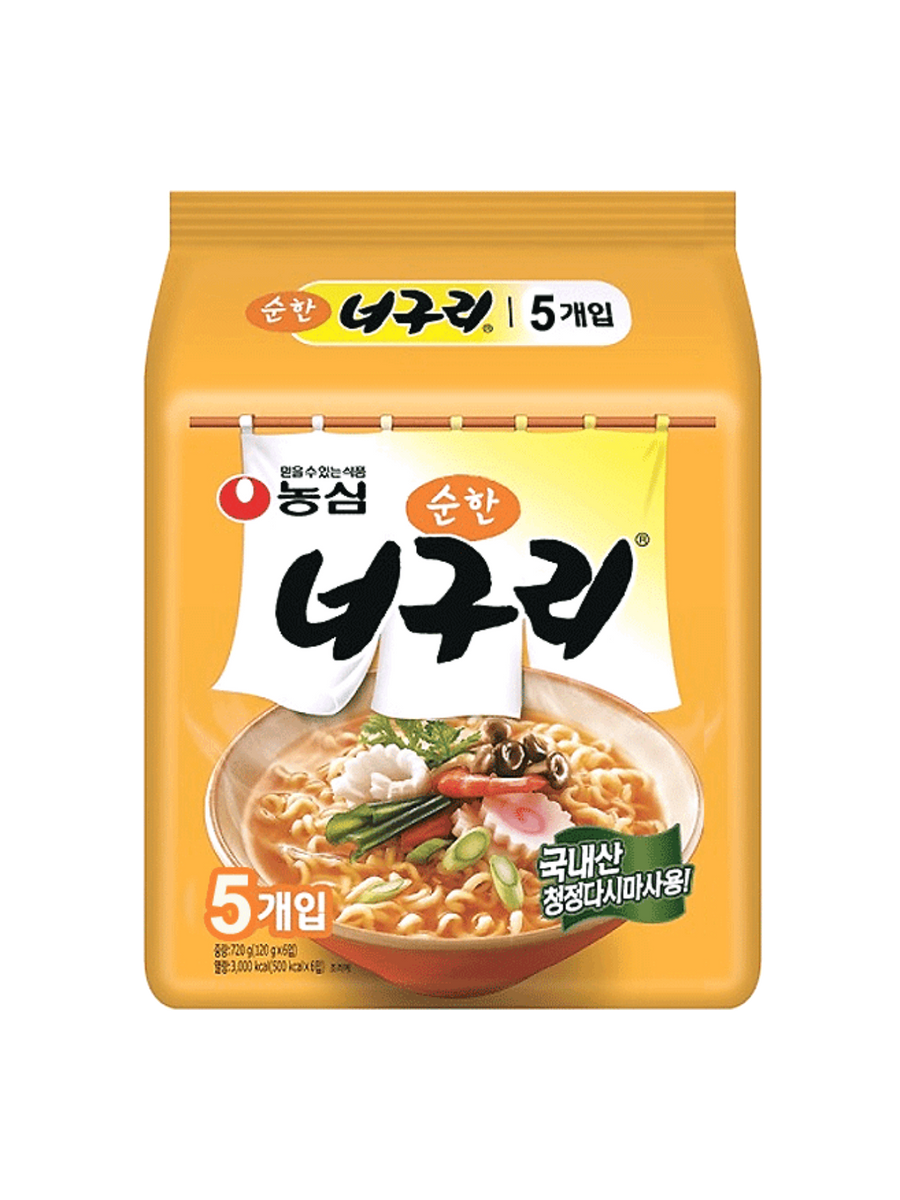 NONGSHIM NEOGURI RAMYUN (MILD) 5X120G – Village Grocer - Paradigm Mall ...