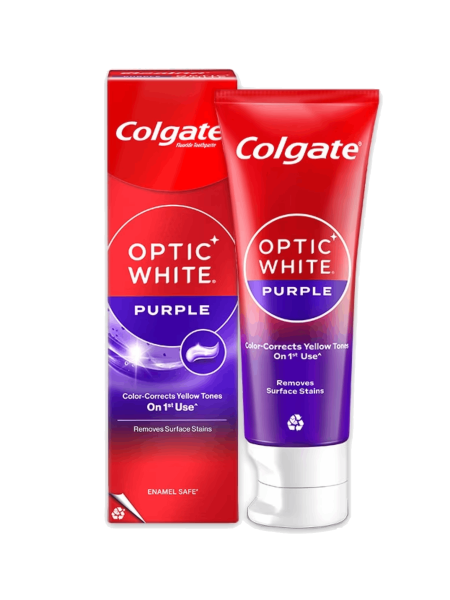 COLGATE OPTIC WHITE PURPLE TOOTHPASTE 100G – Village Grocer - Paradigm ...