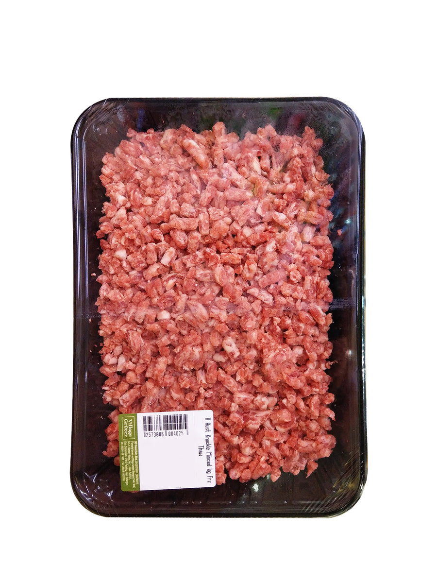 R AUST KNUCKLE MINCED FRZ THAW (+/-500G) – Village Grocer - Paradigm ...